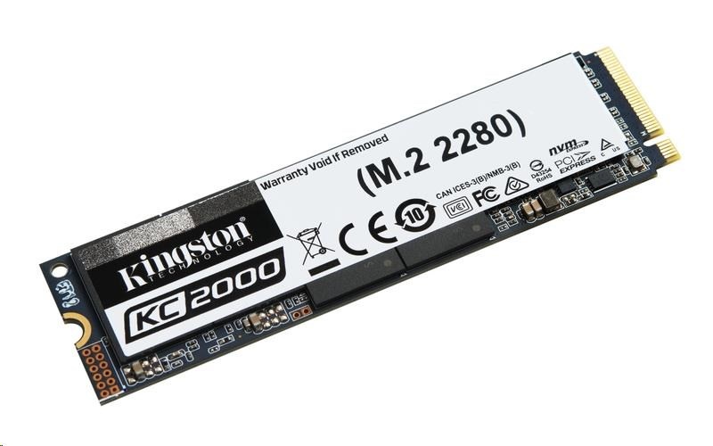 Kingston SSD 500GB disk PCIe - M.2 version NVMe - Svět Počítačů